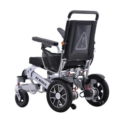 Cina KSM-606 Improve Accessibility Electric Folding Wheelchairs for Business Facilities Office Golden Wheelchair in vendita