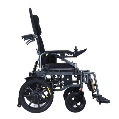 Cina KSM-508 Motorized High Back Electric Wheelchair Backrest 90-160/180 Adjustable Foldable Reclining Power Wheelchair in vendita