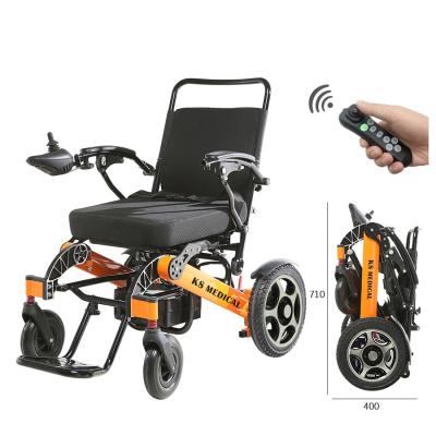 Cina KSM-605 Remote Control Automatic Medical Electric Folding and Opening Wheelchair, Power Wheel Chair for Disability in vendita