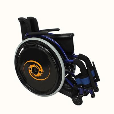 Cina KSM- 221 Hot sale sport wheelchair manufacturers manual handcycle wheelchair folding in vendita