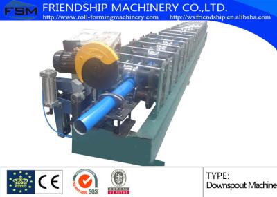 China 1.0mm Stärke-Farbleiten die runde Rohr-Stahlrolle, die den Durchmesser der Maschinen-Größen-100mm benutzt wird für Regenwasser bildet unten zu verkaufen
