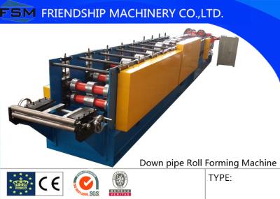 Chine l'acier de 0.5-1.0mm ThicknesColor sifflent vers le bas le petit pain formant le matériel en aluminium de bobine d'utilisation de machine, avec la machine de coude et le Decoiler à vendre