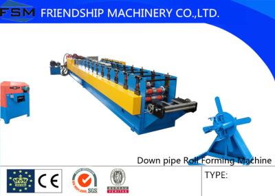 Chine l'acier de 0.5-1.0mm ThicknesColor sifflent vers le bas le petit pain formant le matériel en aluminium de bobine d'utilisation de machine, avec la machine de coude et le Decoiler à vendre