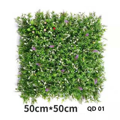 中国 家の屋外の装飾の緑の人工的な植物の草の壁を掛ける人工的な植物の壁の垂直 販売のため