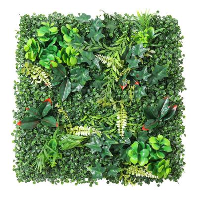 中国 庭の背景幕の装飾的な模倣された日曜日の証拠の花のミラノの植物の壁 販売のため