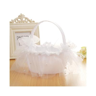 Cina La festa nuziale moderna fornisce il pizzo del canestro del fiore che appende Diamond Wedding Hamper in vendita