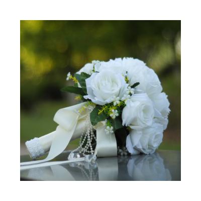 Cina Simulazione nuziale Rose Bouquet della fucilazione dello studio del mazzo della mano di nozze in vendita