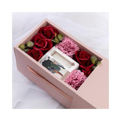 Cina Rose Soap Flower Bouquet Gift ha fissato le alta simulazioni 24.5cm * 13cm * 12.5cm in vendita