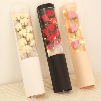 Cina Rose artificiali con le luci, fiori del sapone per il San Valentino di compleanno di nozze in vendita