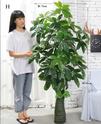 中国 家族の装飾の現実的な人工的な木の盆栽の擬似鉢植えな木 販売のため