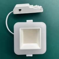 Quality 3-Step Dimmable Muare Recesseini Sqd Track Wall Washer Spotlight for Interior Lighting for sale