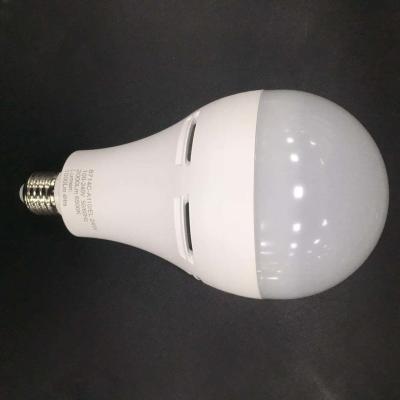 중국 15w 20w LED 재충전 가능한 비상 전구 E27 B22 기본 및 고전력 배터리 판매용