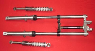 Montaje del choque del frente de HONDA CDI125