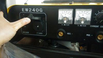 Kovo Ew240G Welding/Generator Machine 80% Rated Duty Cycle for Consistent