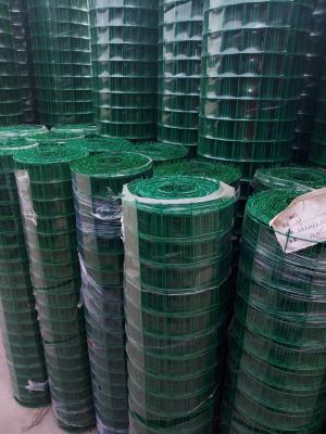 China 100×100m m de alta calidad, PVC de 50×50m m cubrieron la malla de alambre soldada con autógena (el alambre sumergido/Eletric galvanizado caliente) en venta