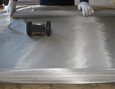Chine Tissu de fil 316 fin de l'acier inoxydable 304, 100Mesh armure toile 0,0045
