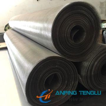 China Malla de alambre de Monel, Monel400 grado, 50mesh, 0.19m m, alambre el 1.0m de par en par. en venta