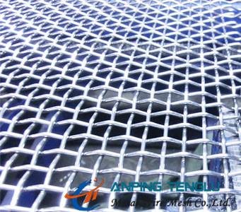 China El llano del acero inoxidable prensó la malla de alambre/la pantalla agujero de 5m m a de 100m m en venta