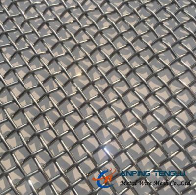 China 2.0-3.5mm Wire 5-30mm Aperture, Crimped Wire Mesh Used as Machine Guards en venta