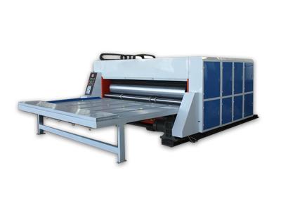 Κίνα Ημιαυτόματη χαρτονένια εκτύπωση Carrugated νερό-μελανιού δύο χρώματος που αυλακώνει τη μηχανή για το κιβώτιο χαρτοκιβωτίων προς πώληση