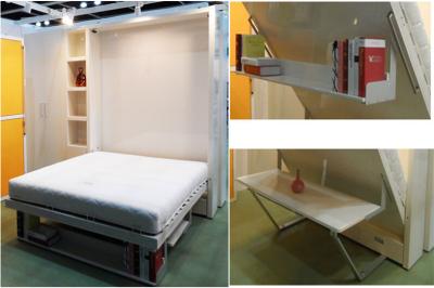 Cina Letto pieghevole del letto della parete di Murpy di dimensione della regina di economia di spazio per i bambini e gli studenti in vendita