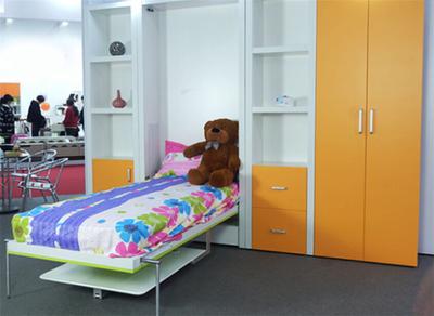 Китай Кровать стены Murphy вертикали открытая одиночная складывая Wallbed для малой квартиры продается