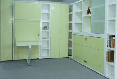 China Het slimme Bed dat van de Bed Vouwbare Horizontale Muur Bed voor Student vouwt Te koop