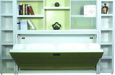 Cina Letto nascosto moderno della singola brandina del letto orizzontale della parete di economia di spazio in vendita