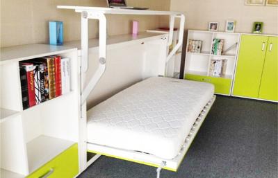China De melamine beëindigt het Bed Enig Verborgen Bed van de Vouwen weg Horizontaal Muur Te koop