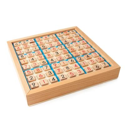 Китай Нетоксические деревянные игры Sudoku для интеллектуального развития продается