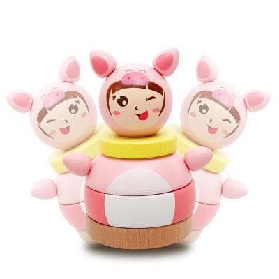 中国 タンブラーの人形のRolyの多可動装置は赤ん坊の新生児の子供のギフトのためのおもちゃをがらがらと鳴らす 販売のため