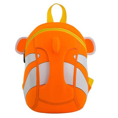 Cina Forma di ClownFish della borsa dello zaino della scuola della chiusura lampo delle ragazze, zaino della scuola dei bambini in vendita