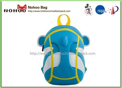 China A escola bonito dos peixes do palhaço dos desenhos animados 3D Backpacks o neopreno bonito azul à venda