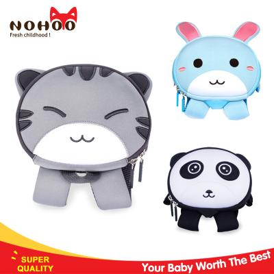 中国 OEMの防水子供のランドセル灰色のかわいい猫パターン ネオプレン材料 販売のため