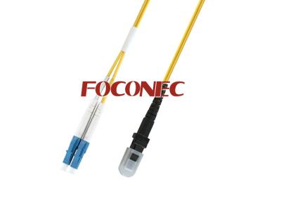 Cina LC - Cavo di toppa a fibra ottica duplex monomodale di MTRJ, costruito sul cavo duplex dello zip di 2.0mm in vendita