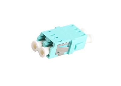 Cina Adattatore a fibra ottica del duplex di LC OM3, breve accoppiatore blu della flangia in vendita