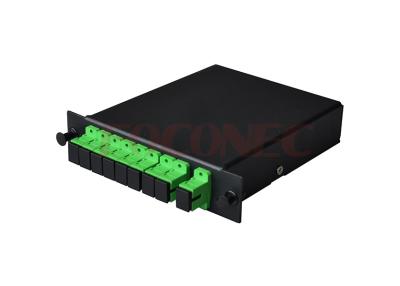 Cina 1 modulo a fibra ottica del separatore della scanalatura LGX, connettori APC/dello Sc terminati in vendita