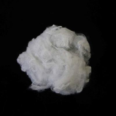 China Solid gerecycled polyester stapelvezel Matrix Stabiliteit PSF Off Wit 51 mm Te koop