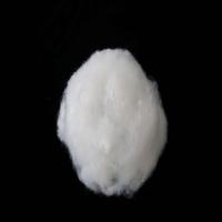 Quality Recycled 15D Fire Retardant Fiber Recycled PSF White Fibre For Plush Toy for sale