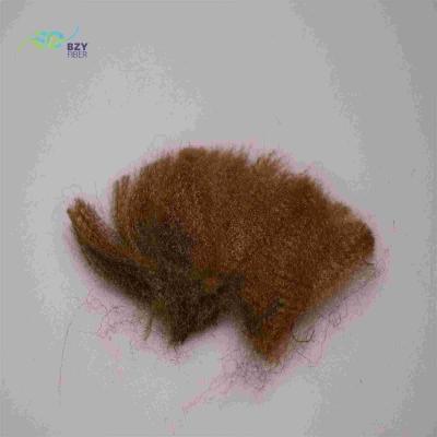 Brown Polyester Staple Fibre 4080 Stuffed Toys Hollow Polyester Fibre