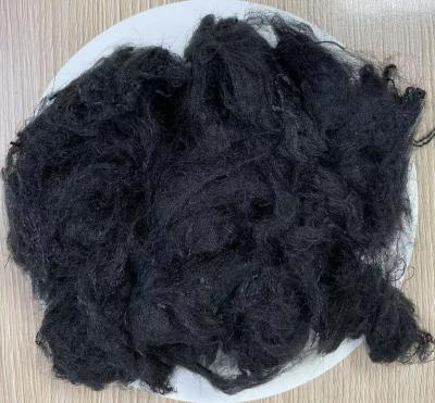 Cina Polipropilene Fibra Staple 9D 51mm Nero Punto di fusione 160-170C Materia prima in vendita