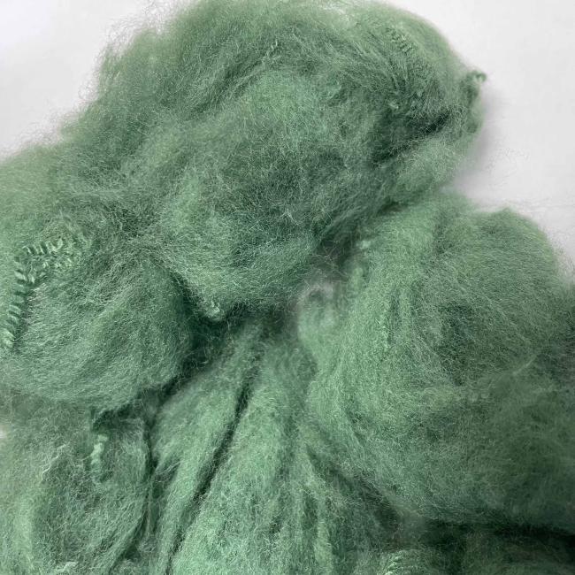 Green flame retardant polyester fiber sample 2
