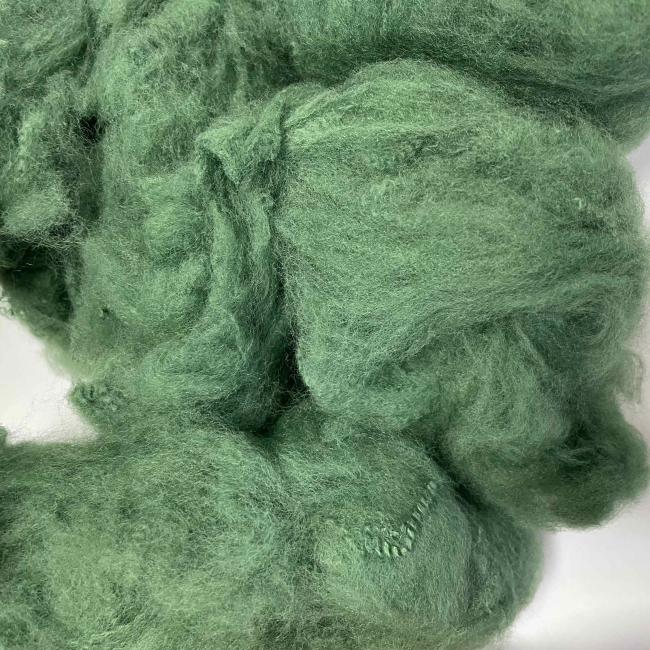 Green flame retardant polyester fiber sample 3