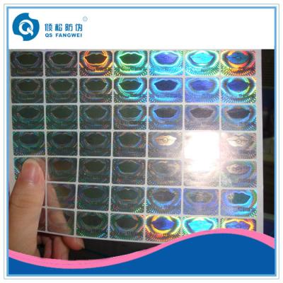 Cina Autoadesivi su ordinazione per il supermercato, etichette impermeabili dell'ologramma della stampante a laser in vendita