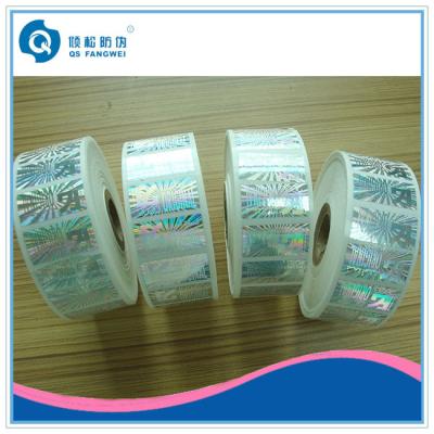 Cina Etichette dell'ologramma del rotolo, autoadesivi su ordinazione dell'ologramma, etichetta del rotolo dell'ologramma di Anti-falsificazione 3d in vendita