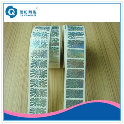 Cina Autoadesivo autoadesivo dell'etichetta dell'ologramma in rotolo, autoadesivi su ordinazione dell'ologramma del rotolo in vendita