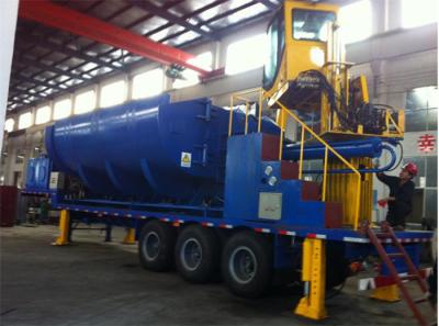 Cina 75 - la pressa per balle idraulica portatile 110KW con una rotazione di 360 gradi attacca la macchina automatica in vendita
