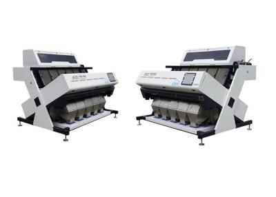 China Intelligent Orange Rice sorter Machine / Ccd Camera Color Sorter LED Control System for sale