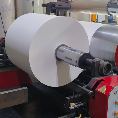 China Food Grade PE Coated Wood Pulp Roll Custom Paper Pe Coated Paper Cup Roll Raw Material for Paper Cups for sale