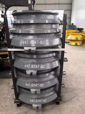 CH440 Cone Crusher Parts Concave and Mantle with Weight KG 999 in Customized